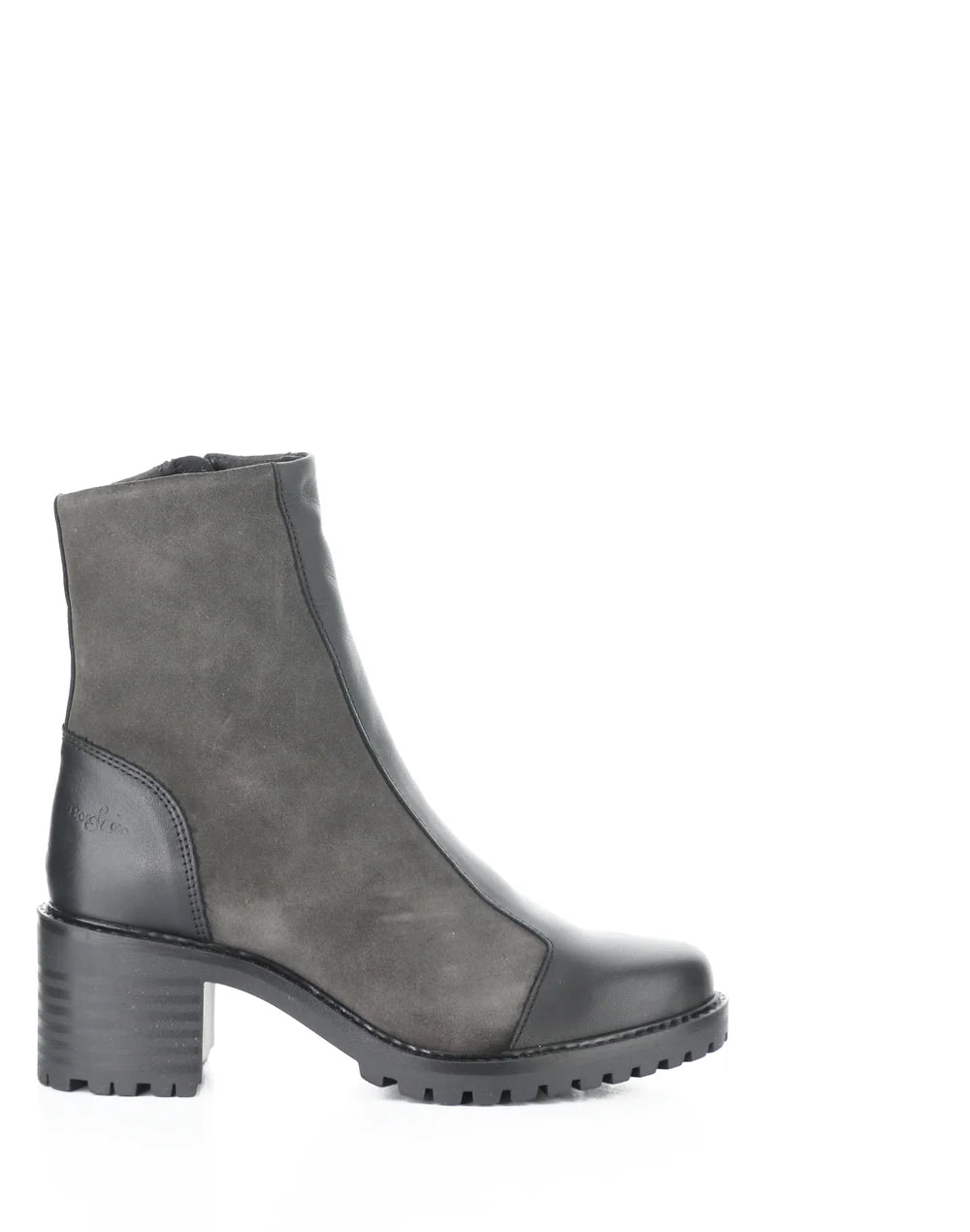 Bos & Co Ingrid Boot | Black/Anthracite Feel/Suede – Paul Karaz Shoes